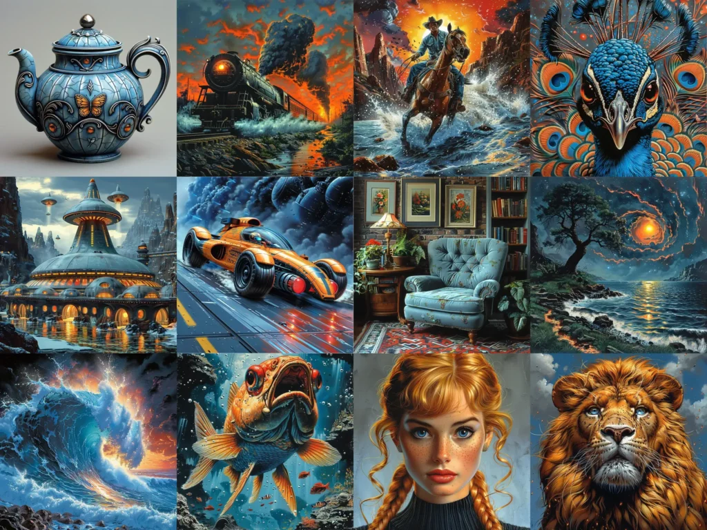 Dynamic Futuristic Art Collection - Noble Shapes