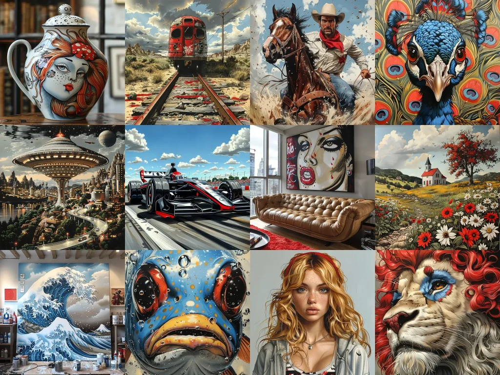 Hyper-Realistic Nature and Wildlife Collection: Digital Artworks in ...