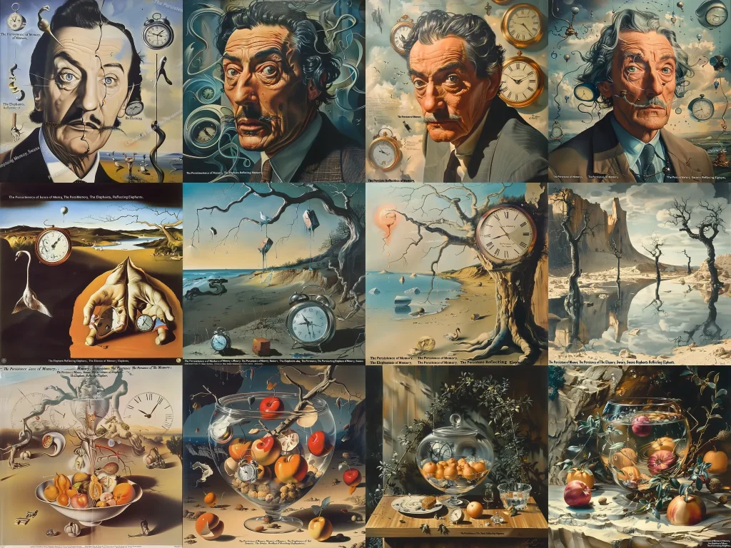 Salvador Dali-Surrealist - Noble Shapes