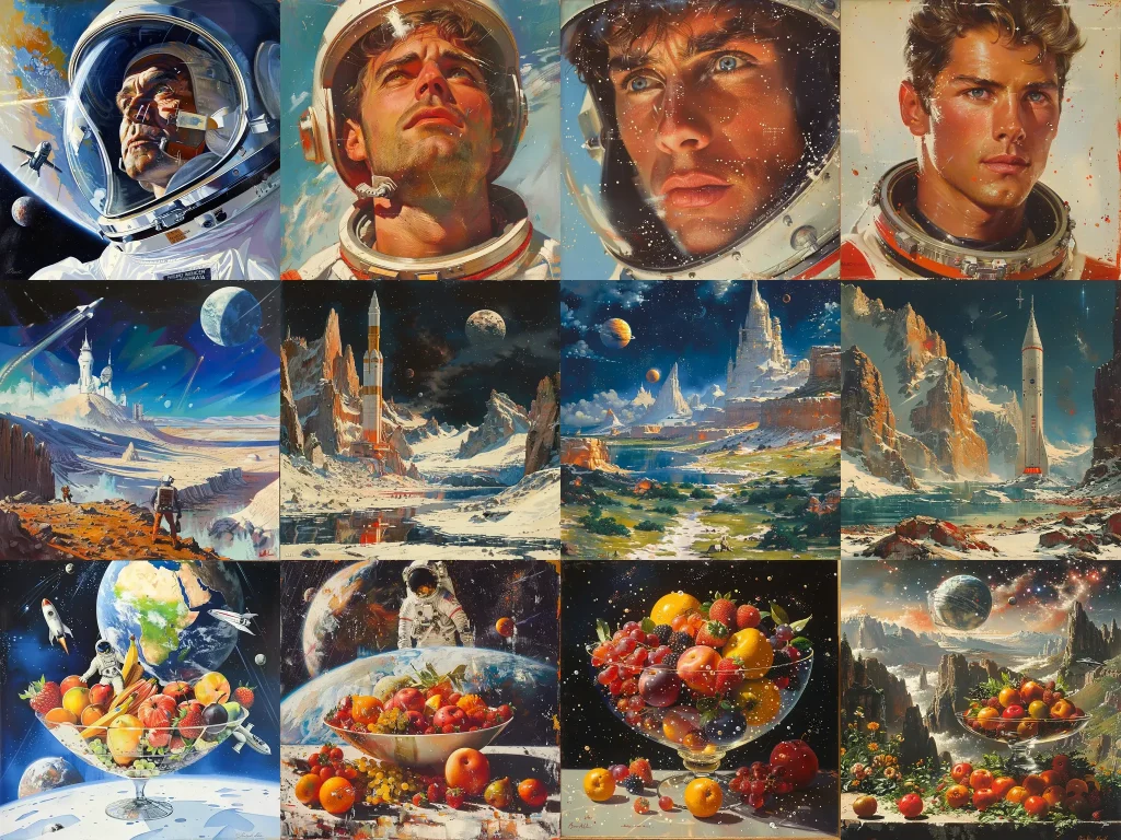 Robert McCall-Illustrator - Noble Shapes