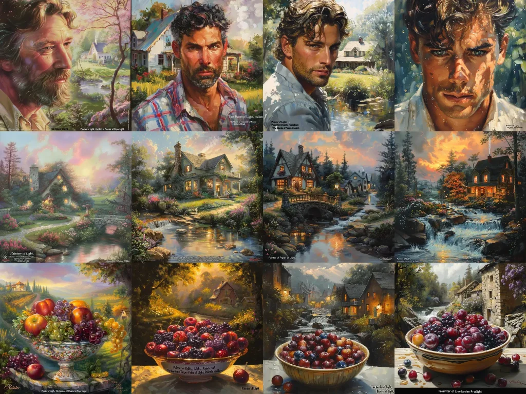 Thomas Kinkade-Painter - Noble Shapes