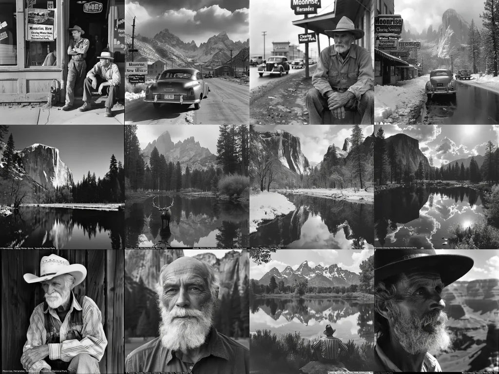 Ansel Adams-Photographer - Noble Shapes