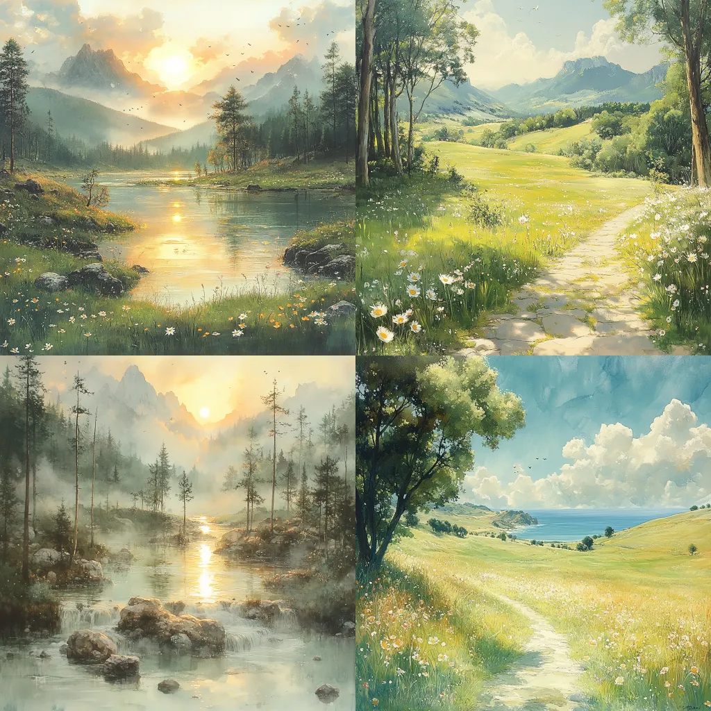 Title: Enigmatic Glow of Majestic Tranquility: A High-Resolution ...