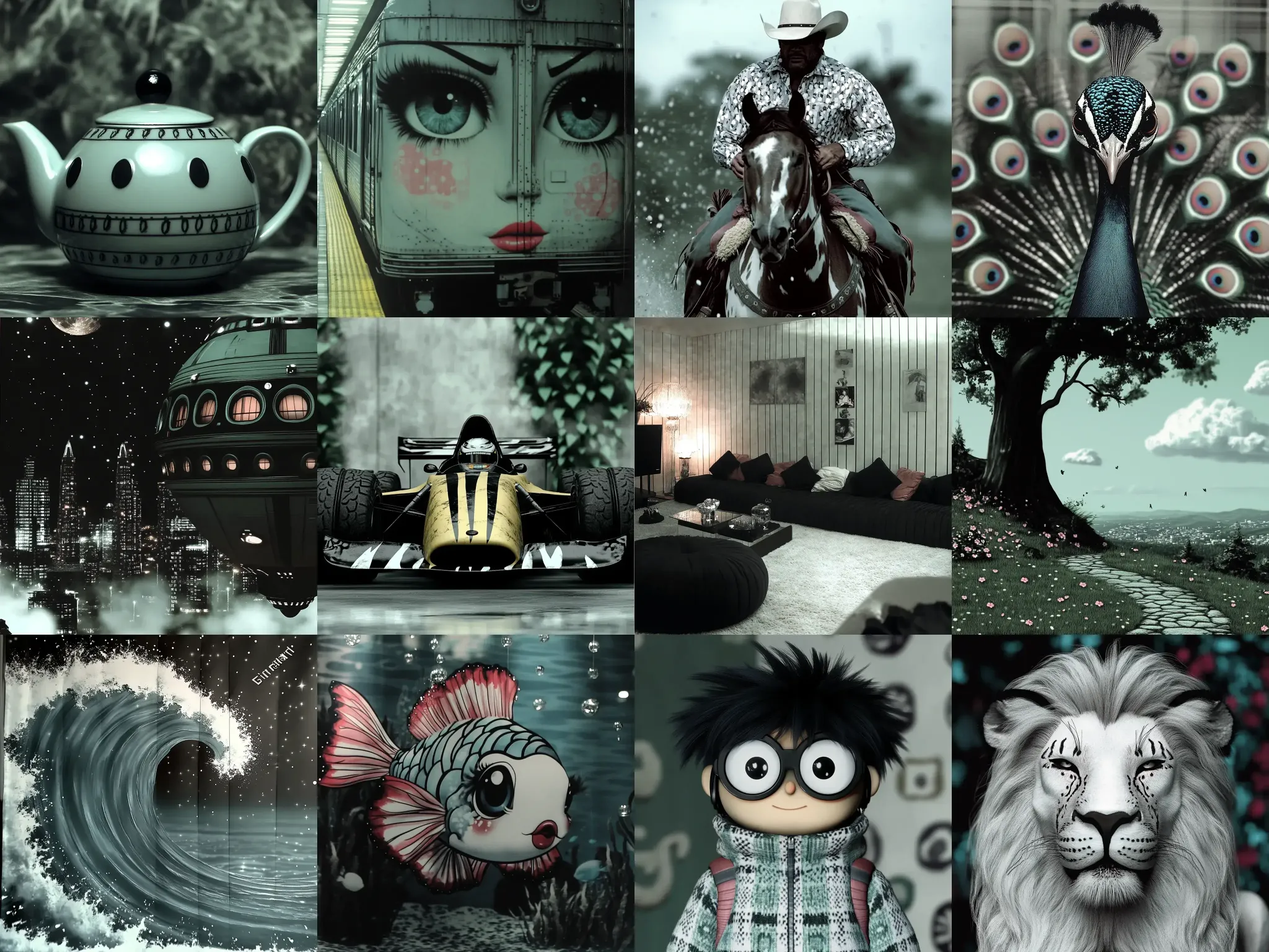 Enigmatic Elegance: A Synthesis of Artistic Styles in Digital ...