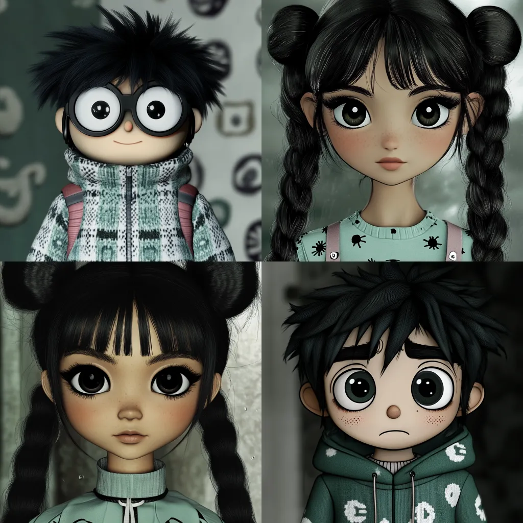 Enigmatic Elegance: A Synthesis of Artistic Styles in Digital ...