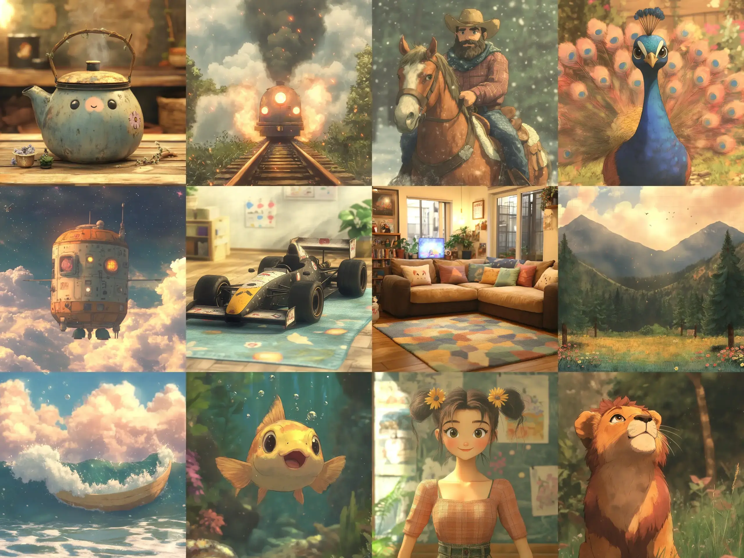 Explore Whimsical Realms with "Using –sref for Realistic AI Art in MidJourney: Studio Ghibli ...